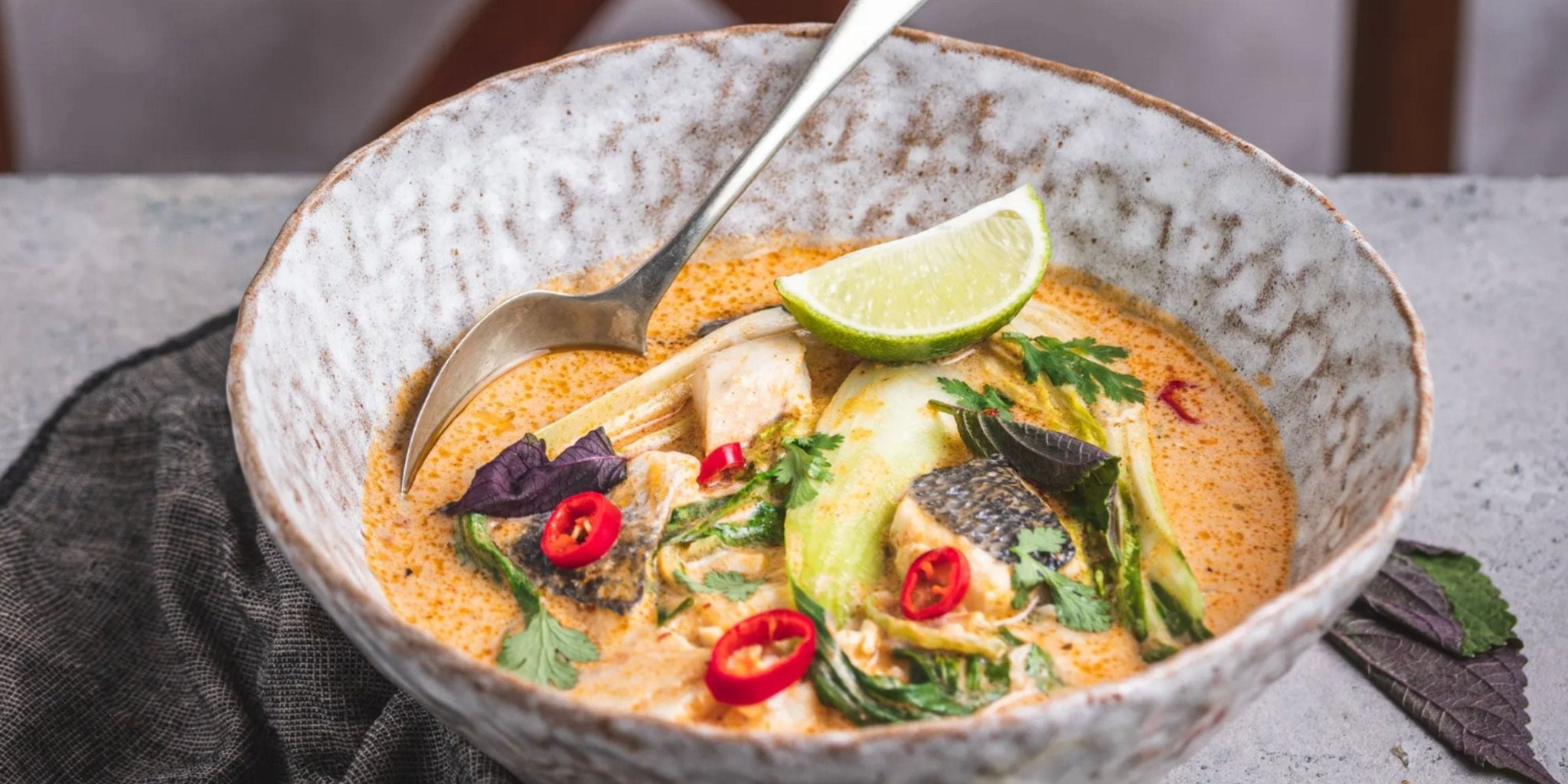 Thai Fish Curry & Bok Choy – SLIMTOX